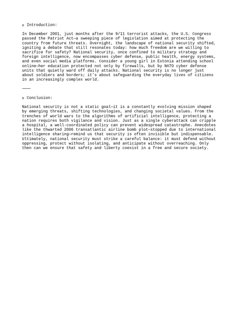 Intro For Security Topic | PDF