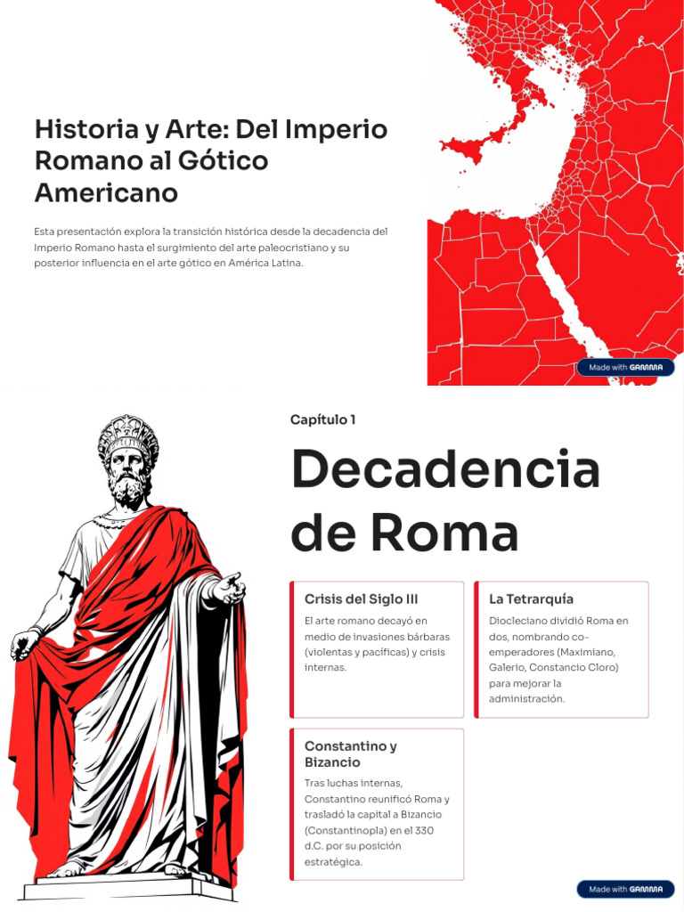 Historia y Arte Del Imperio Romano Al Gotico Americano | PDF | imperio ...