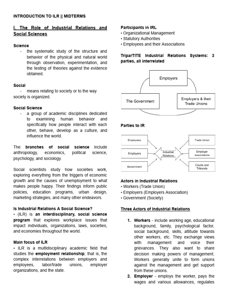 Understanding Industrial Relations Systems | PDF | Employment ...