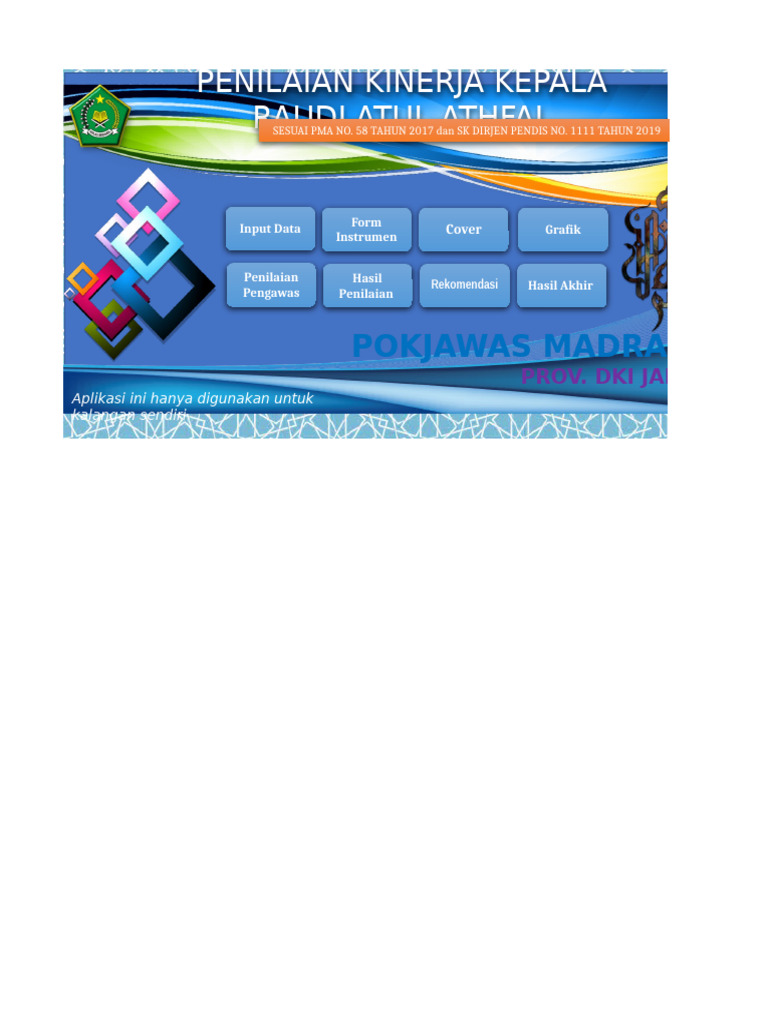 Aplikasi PKKRA Ver. 2022 Rev | PDF