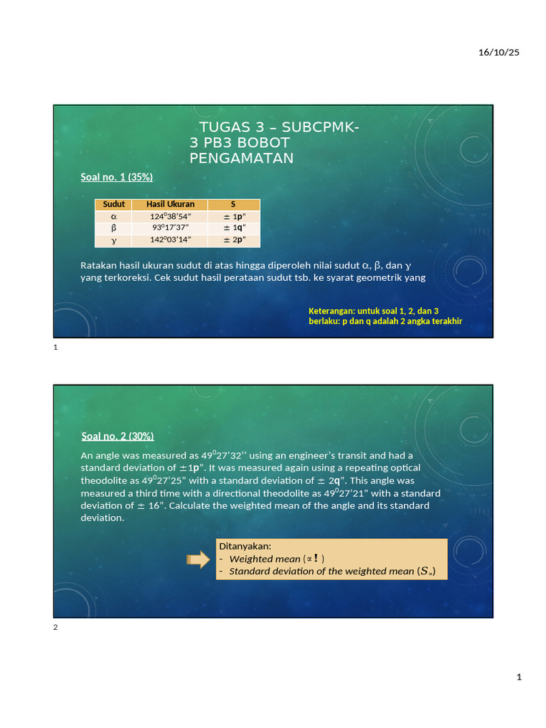 Tugas 3 Sc-3 Pb2 Hiper 2025 | PDF | Descriptive Statistics ...
