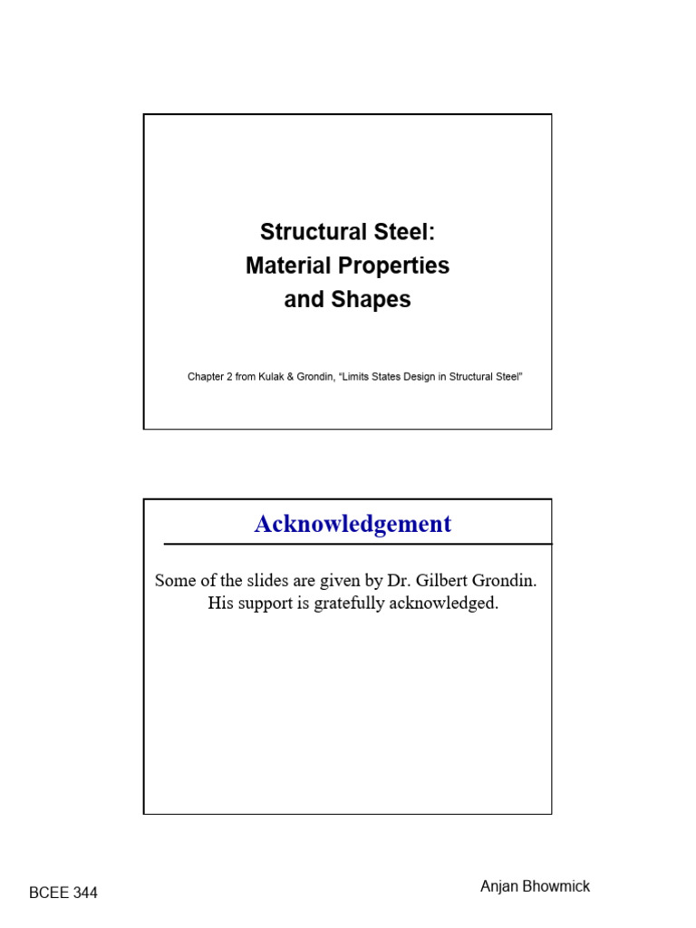 Shear Modulus of A992 Steel | PDF | Steel | Strength Of Materials