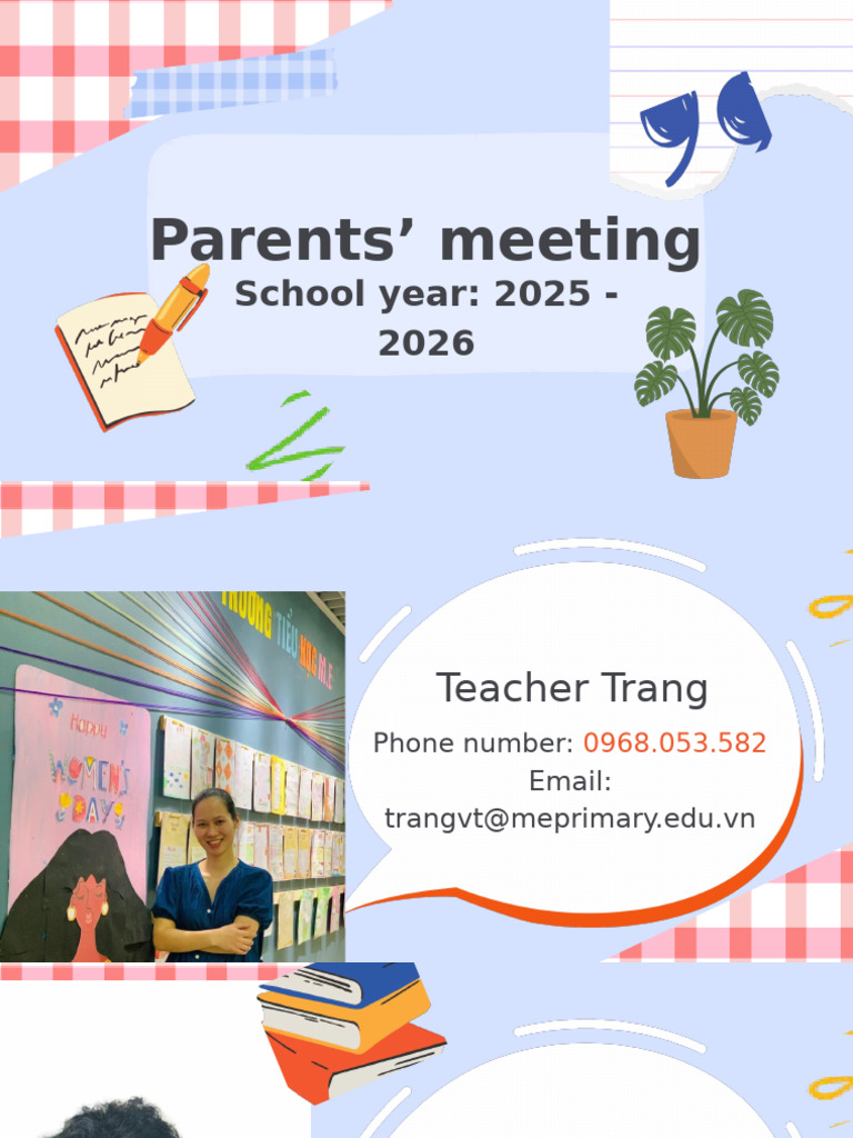 5A Parents' Meeting | PDF