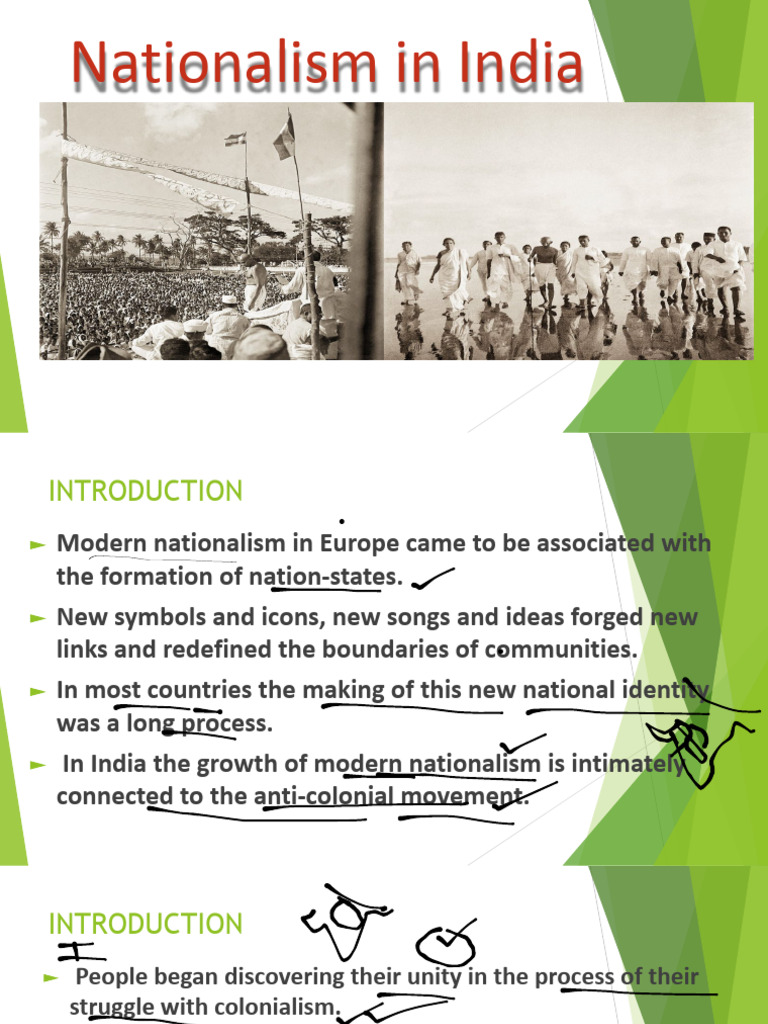 Nationalism and Non-Cooperation in India | PDF | Mahatma Gandhi | Dalit