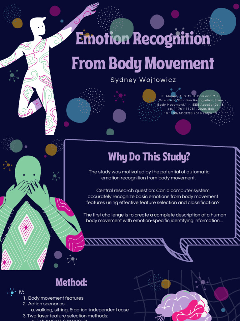 Emotion Recognition From Body Movement 2 | PDF | Machine Learning ...