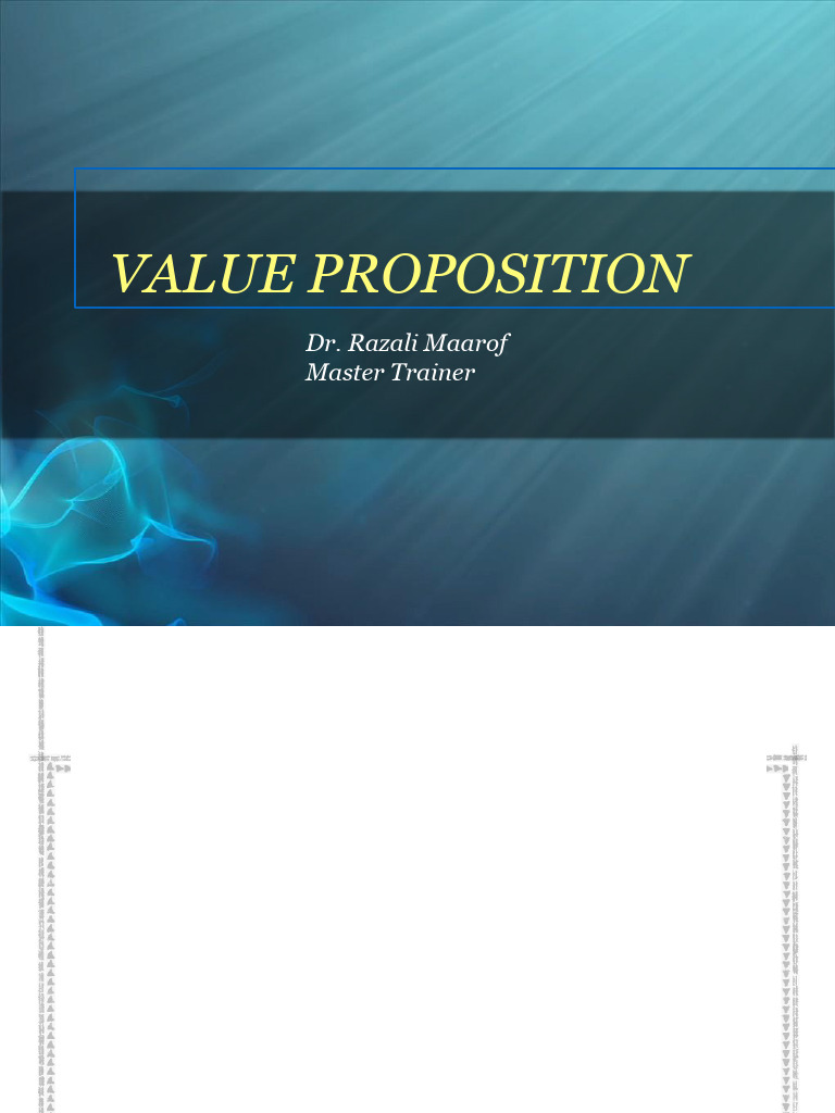 Value Proposition | PDF