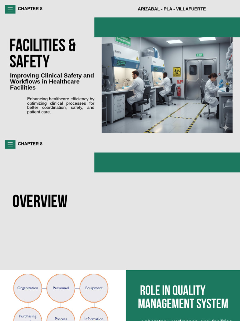 Chapter 8 - Facilities & Safety | PDF | Laboratories | Personal ...