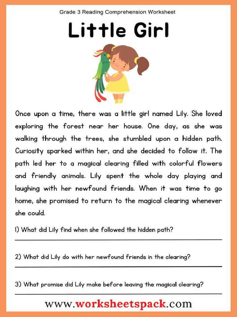 The Little Girl | PDF
