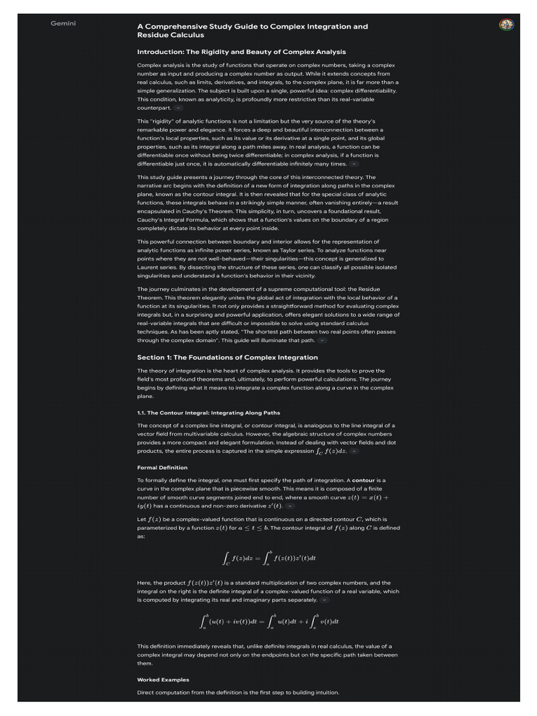 Complex Notes New | PDF