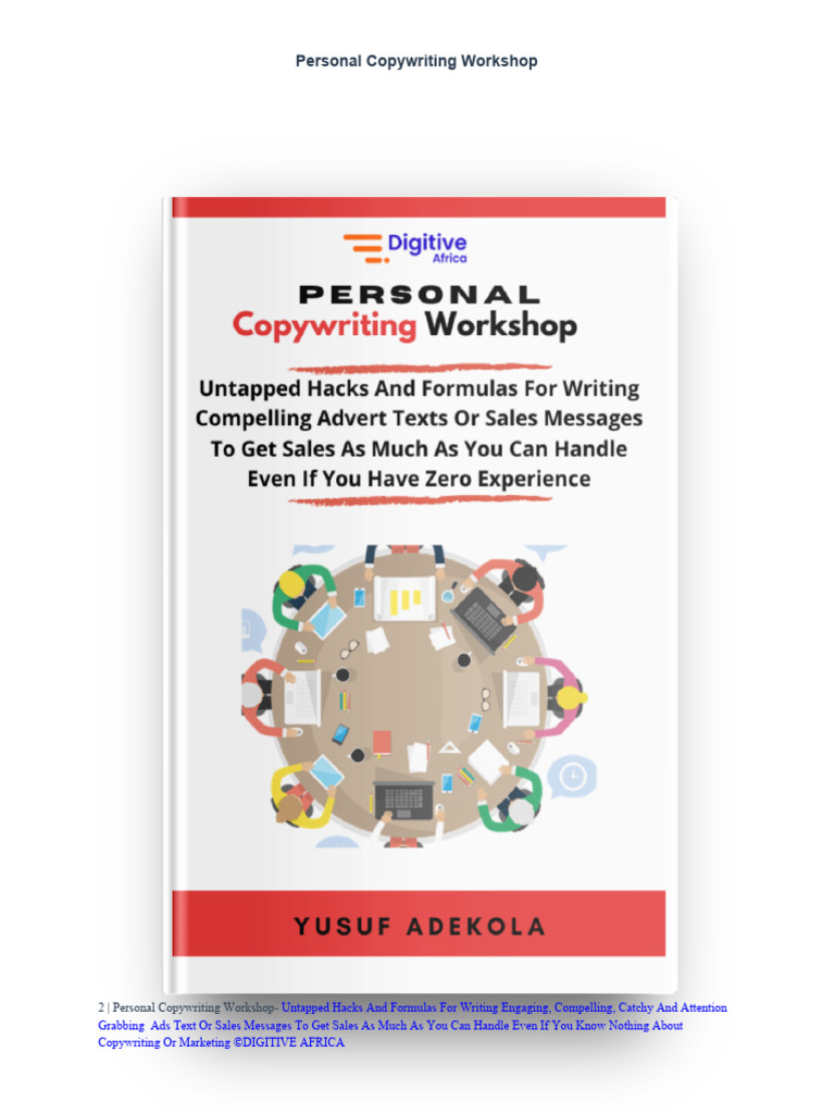 Copywriting Premium PUBLISHED | PDF | Copywriting | Promotion And ...