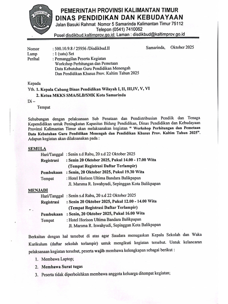 Undangan DKG REVISI | PDF