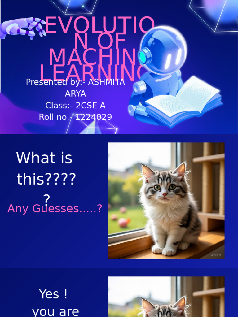 Evolution of Machine Learning | PDF | Machine Learning | Cognitive Science