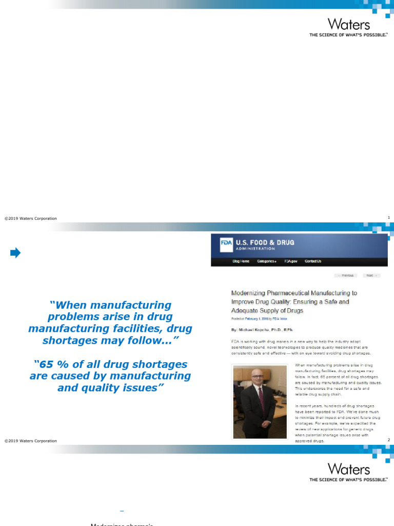 Future of Pharmaceutical Method Management | PDF | Food And Drug ...