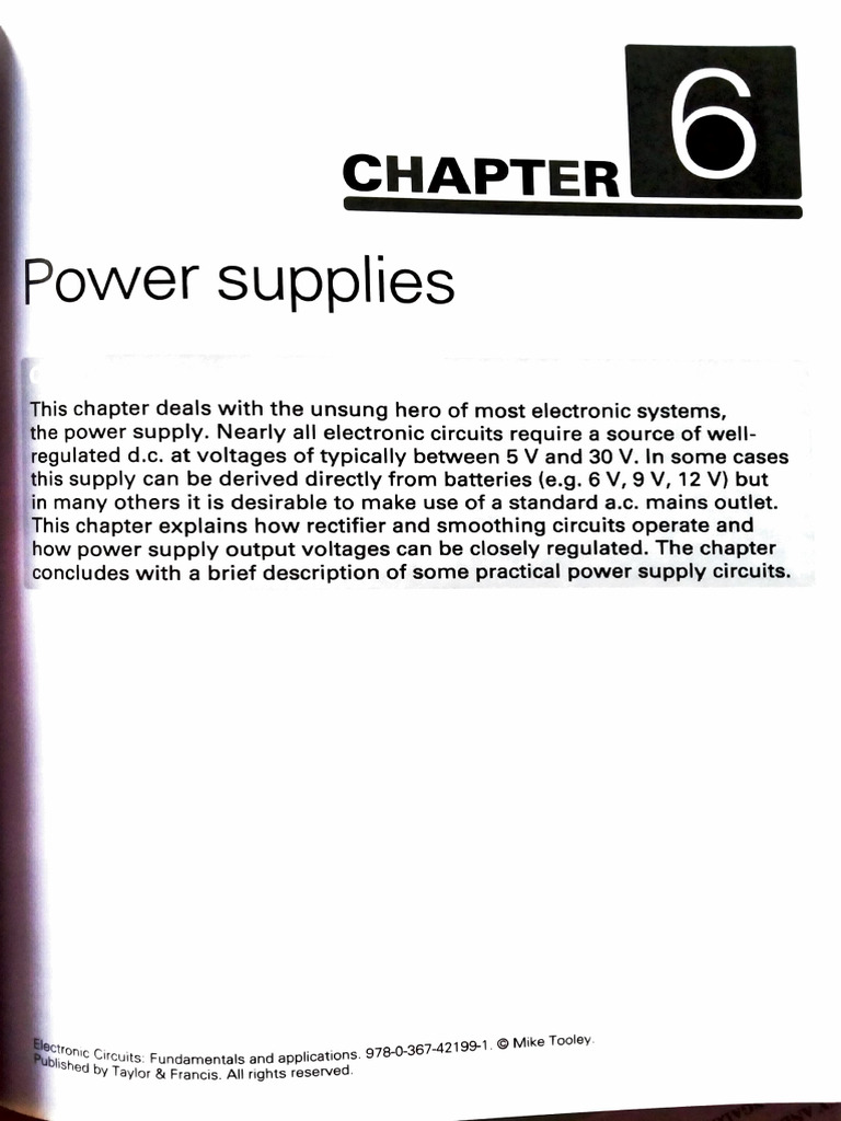 ESC Power Supplies Module 1 IEC | PDF