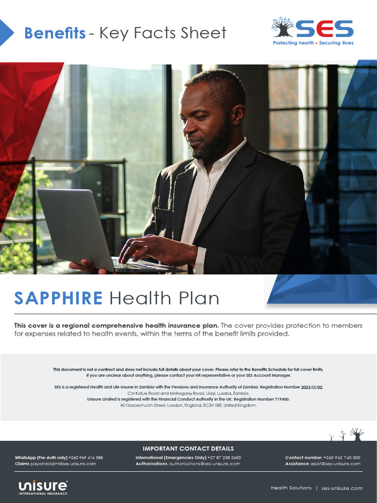 SAPPHIRE Health Plan Overview | PDF | Chronic Condition | Health Care