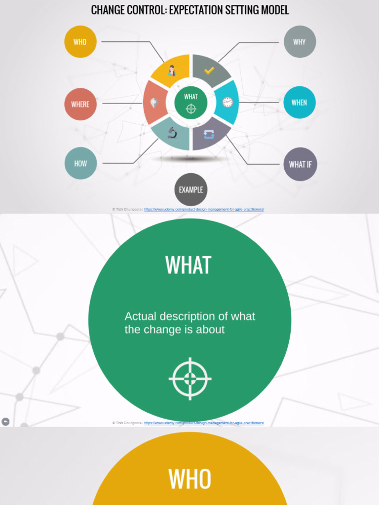 Change Control Expectation Setting Model | PDF