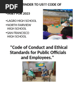 Public Service Code of Conduct | PDF