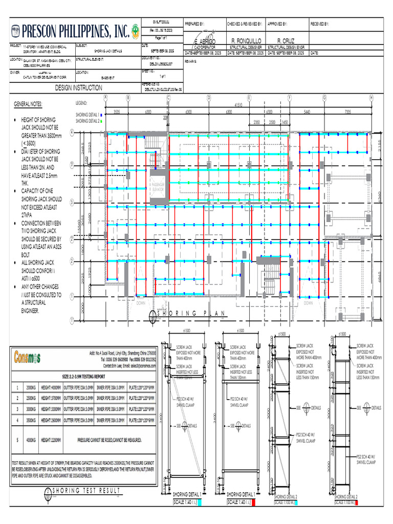 Din-007 Shoring Jack Details | PDF