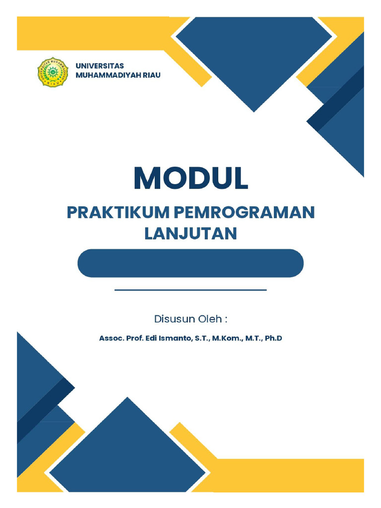 Chapter 1 - Pemrograman Lanjut | PDF
