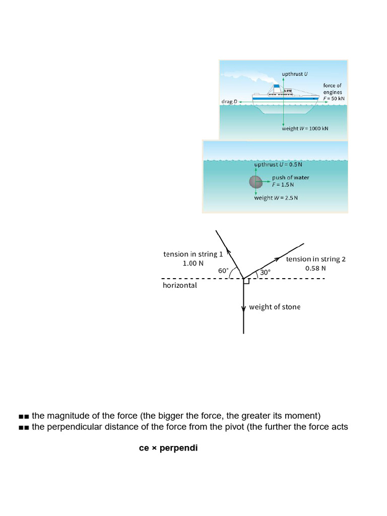 10.6 Moment of Force | PDF | Force | Weighing Scale