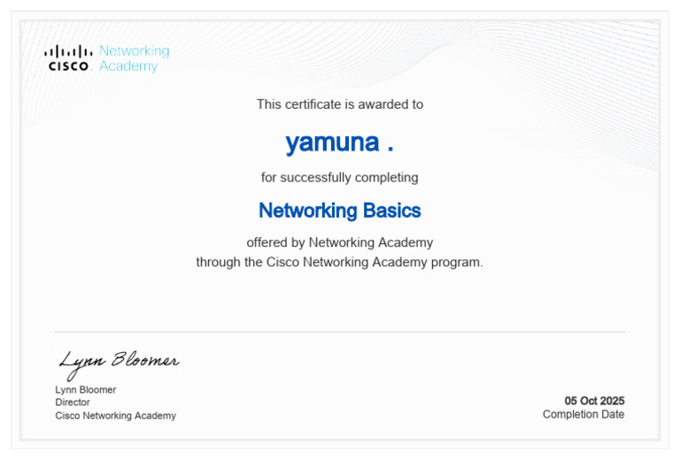 Networking Basics Certificate Yamunayy11 Gmail Com E5eea084 9f8c 40bf ...