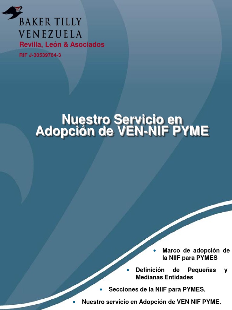 Ven Nif Pyme | PDF | normas internacionales de INFORMACION FINANCIERA ...