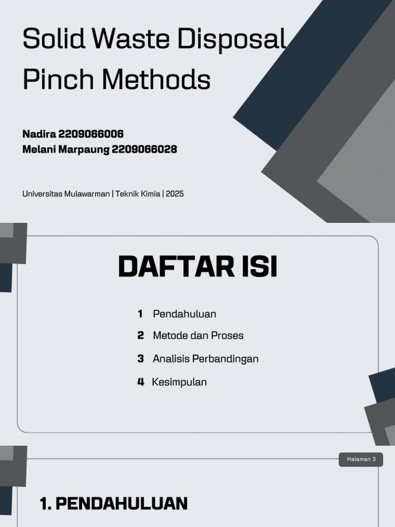 Review Pinch Method PDF | PDF