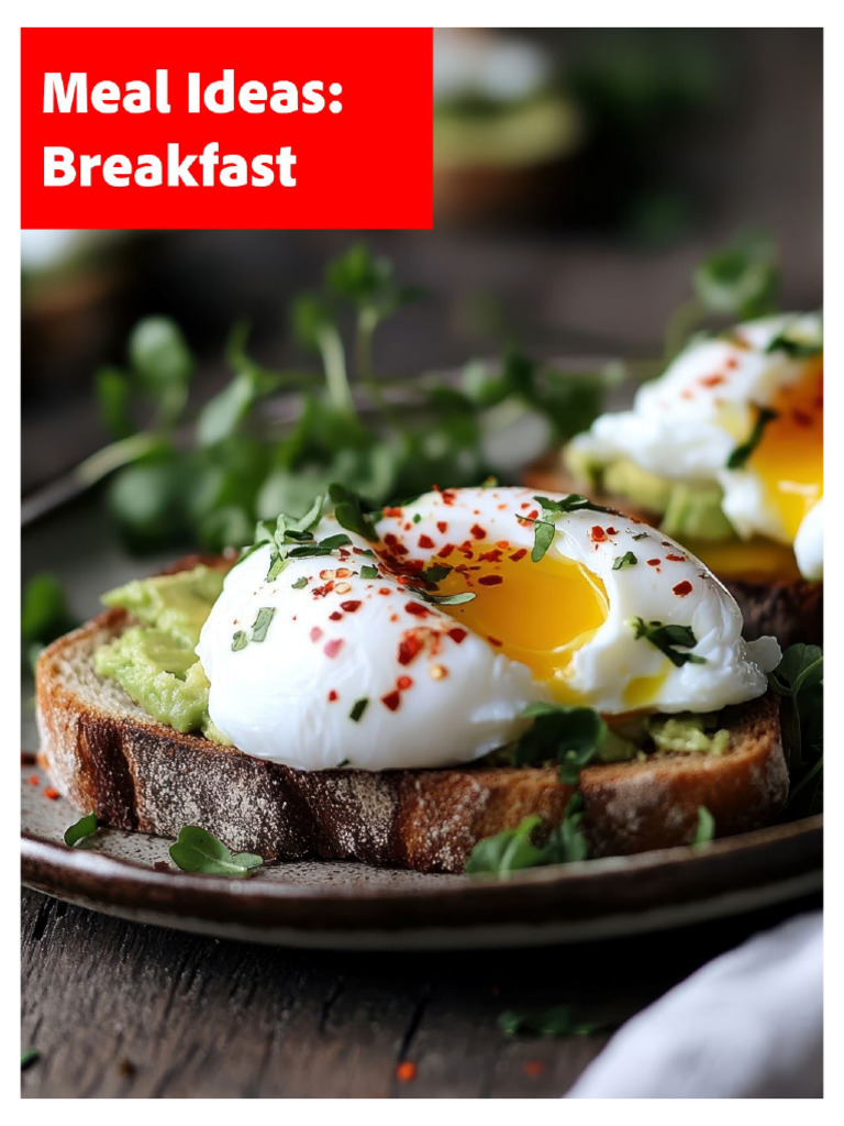 Breakfast Ideas | PDF | Baking | Bacon