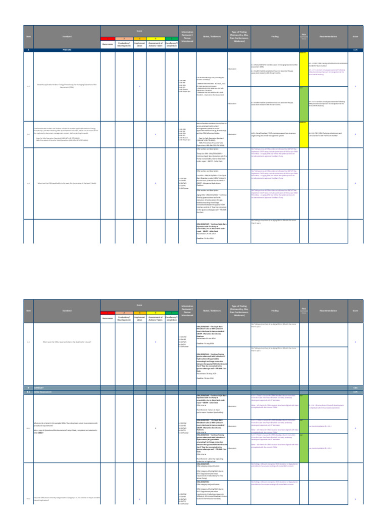 e-CSO Audit Worksheet 28 March 24 | PDF | Audit