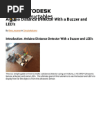 Arduino Buzzer Wiring and Code Guide | PDF