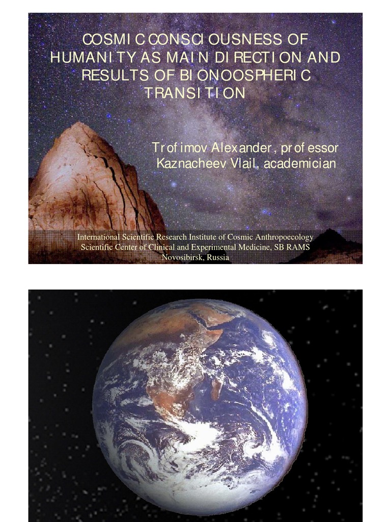 Cosmic Consciousness of Humanity As Main Direction and Results of ...