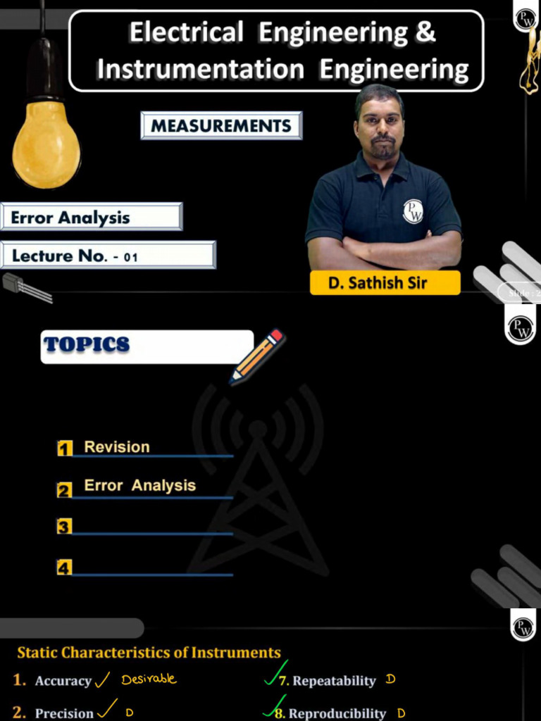 Error Analysis 01 - Class Notes | PDF
