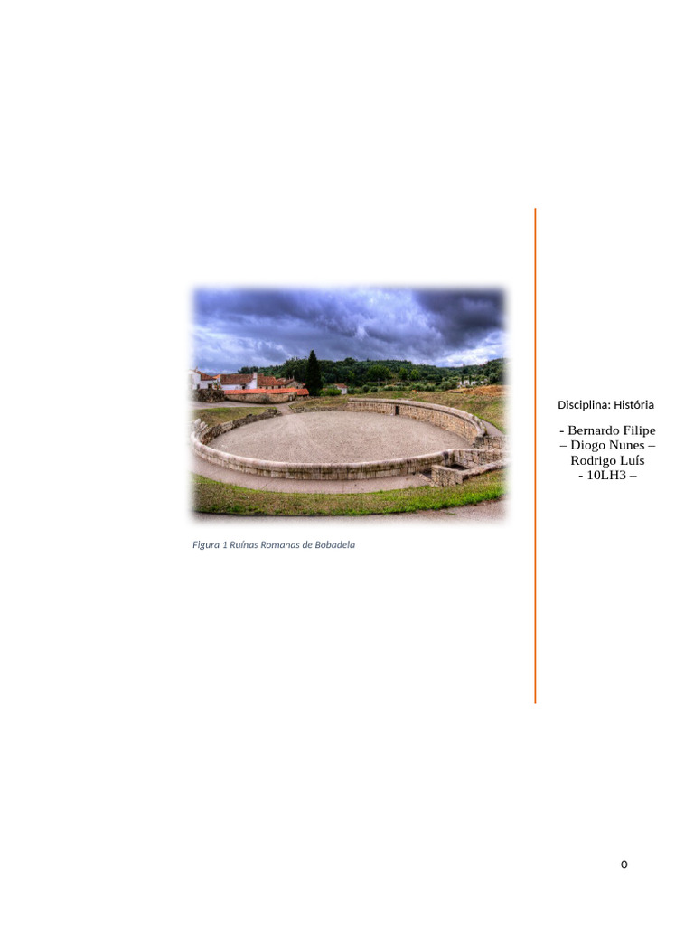 Ruínas Romanas de Bobadela: História e Preservação | PDF | Império ...