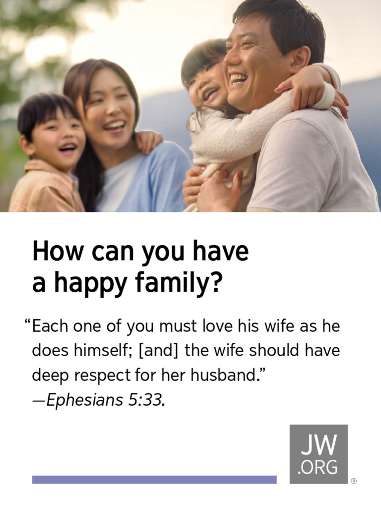 How Can You Have A Happy Family? | PDF