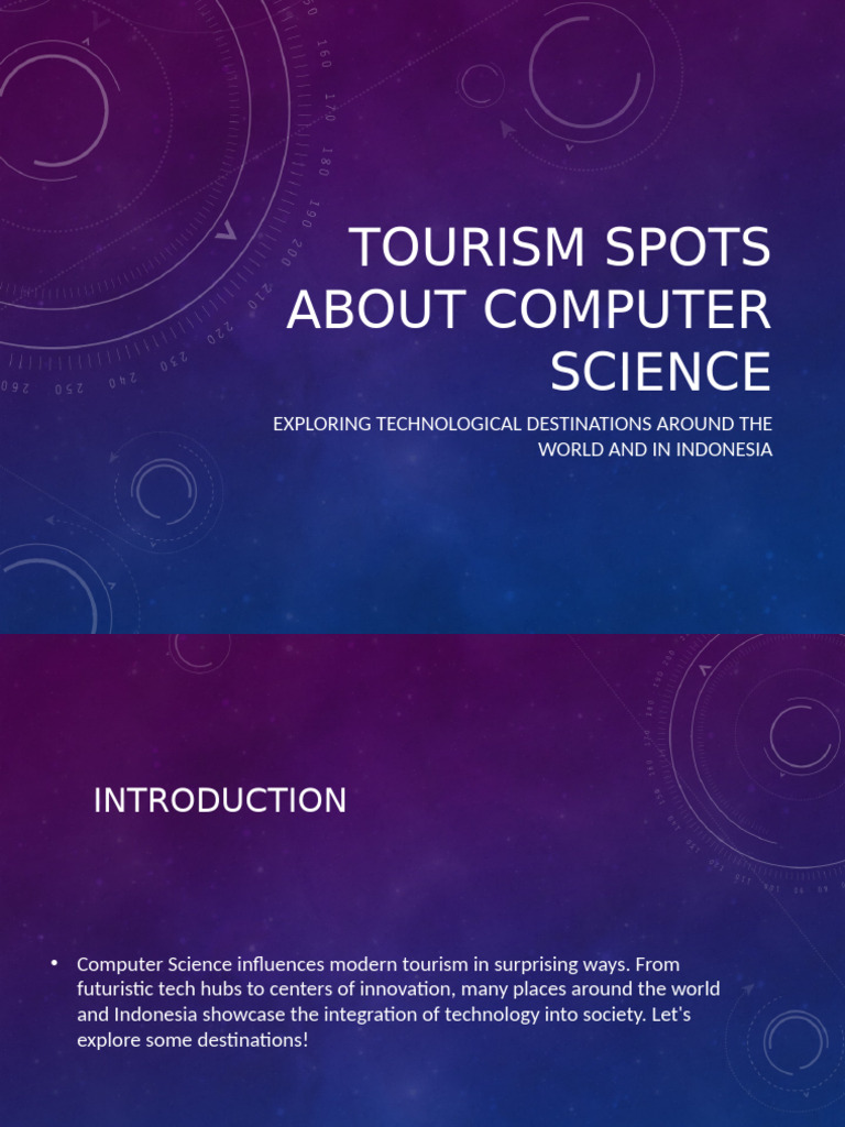 Tourism Spots Computer Science With Indonesia | PDF