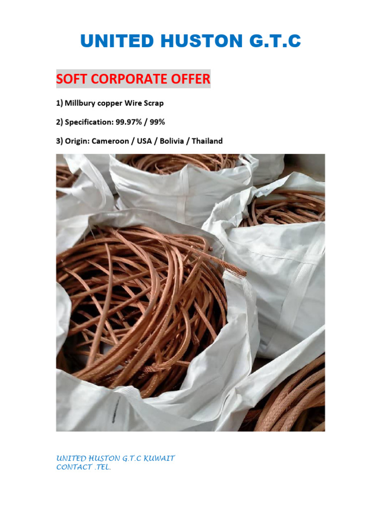 SCO Millbury Copper - HUC-2 | PDF | Letter Of Credit