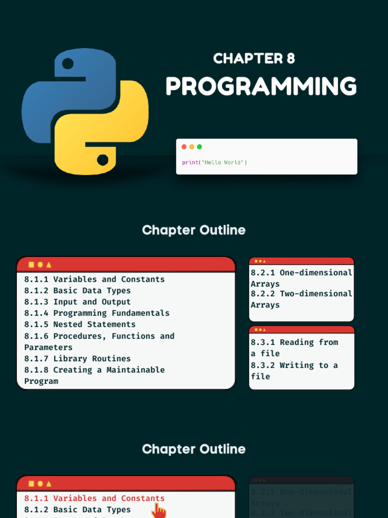 Programming | PDF | Parameter (Computer Programming) | Control Flow