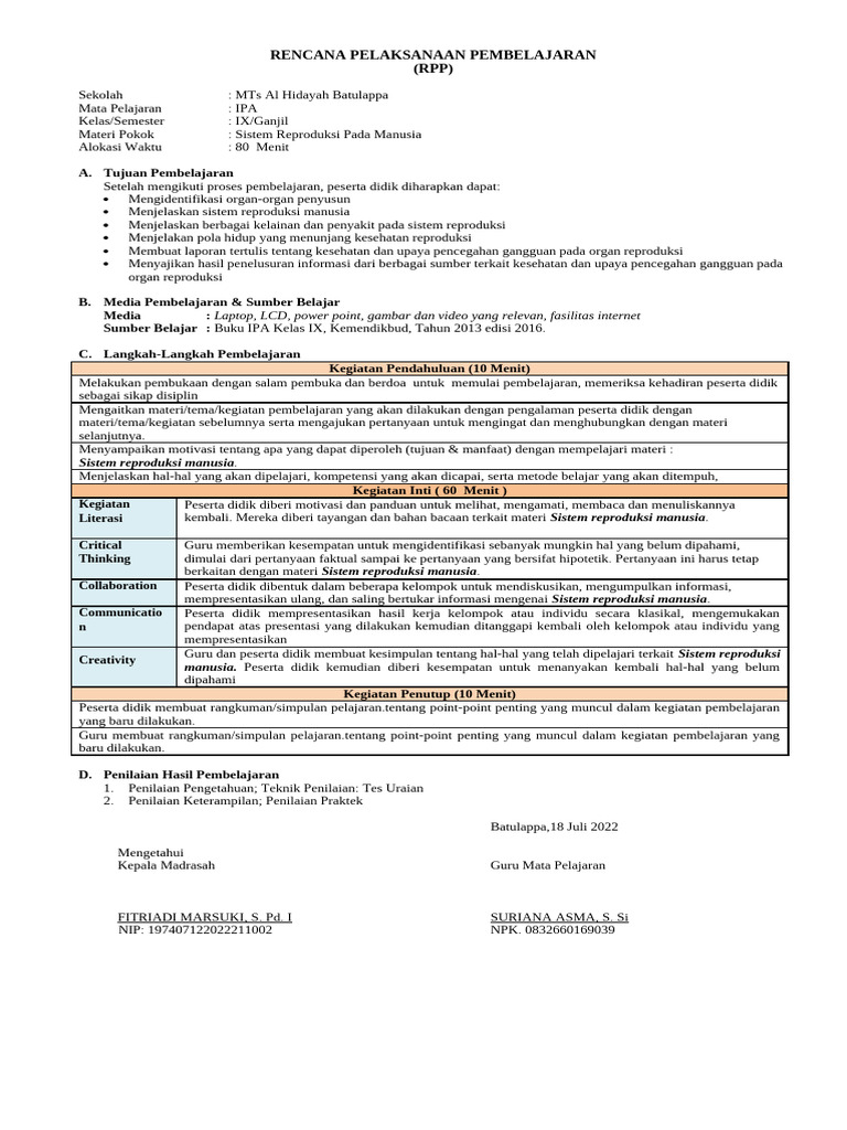12. RPP 1 - (2) | PDF