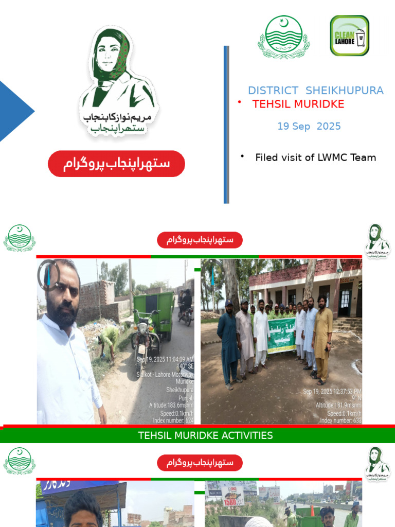 Filed Visit of LWMC Team 19 Sep | PDF