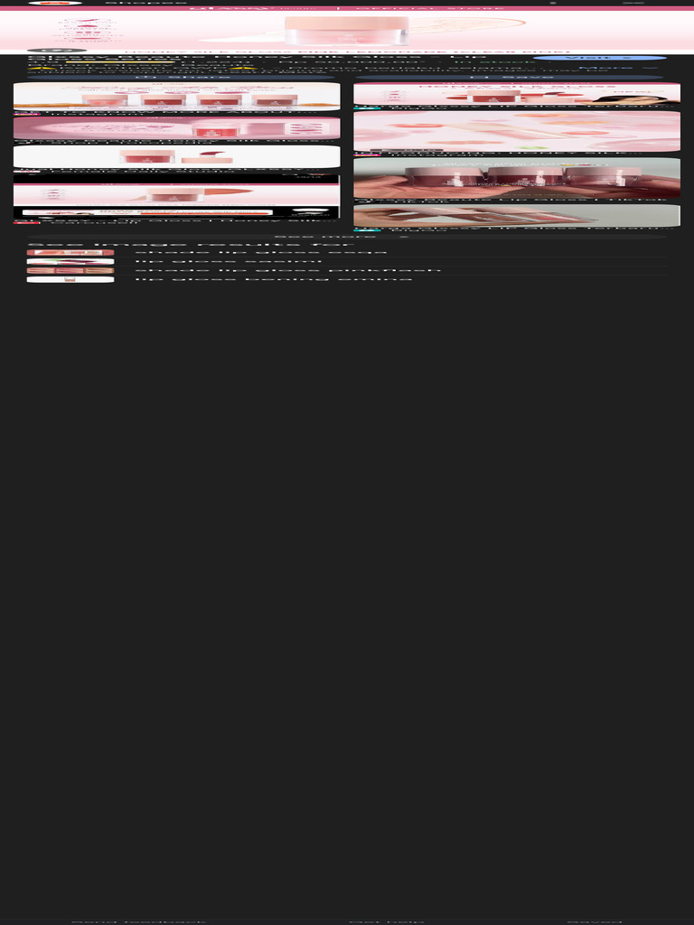 Glxssy Beaute Lip Gloss - Google Search | PDF