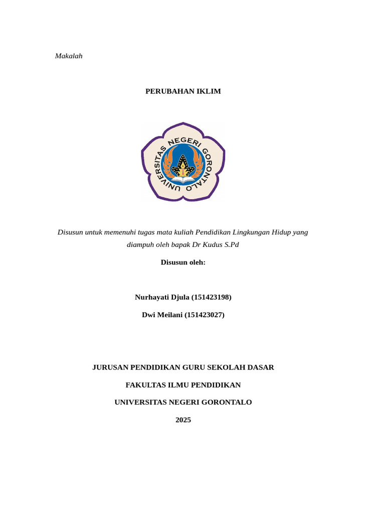 Makalah PLH | PDF