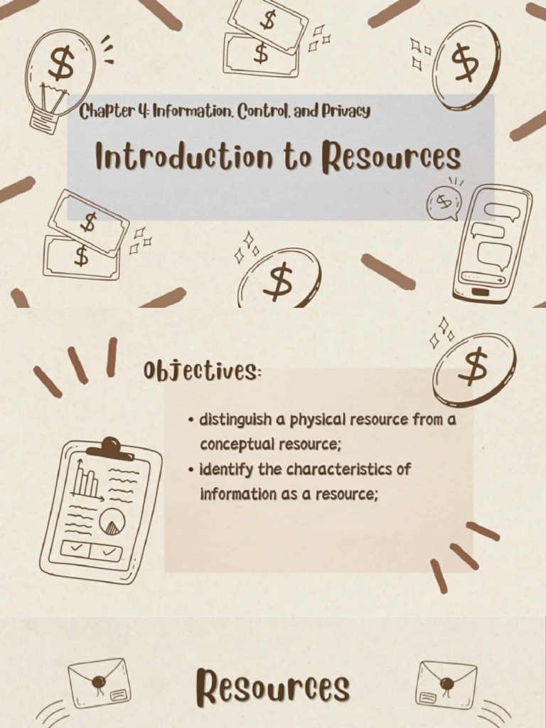 Introduction To Resources | PDF