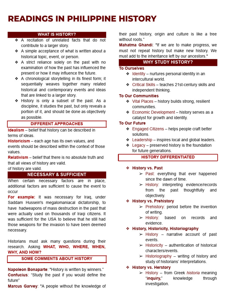 RPH Lesson 1 | PDF | Primary Sources | Liberal Arts Education