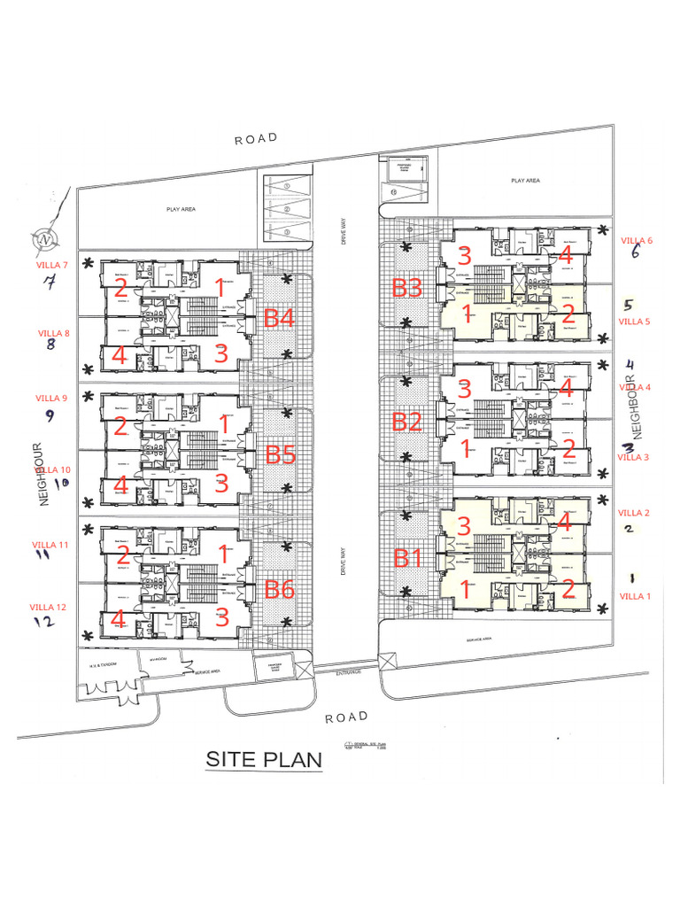 Plan des villas et appartements | PDF