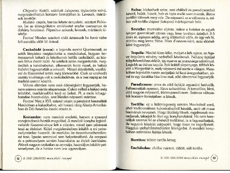 Szőllősi Szilvia - A 100 Legjobb Mexikói Recept-8 | PDF