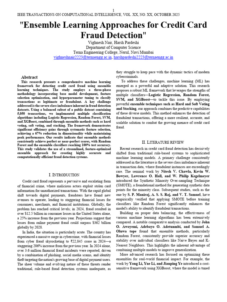 Machine - Learning - Research - PPR (1) Final | PDF | Support Vector Machine | Machine Learning