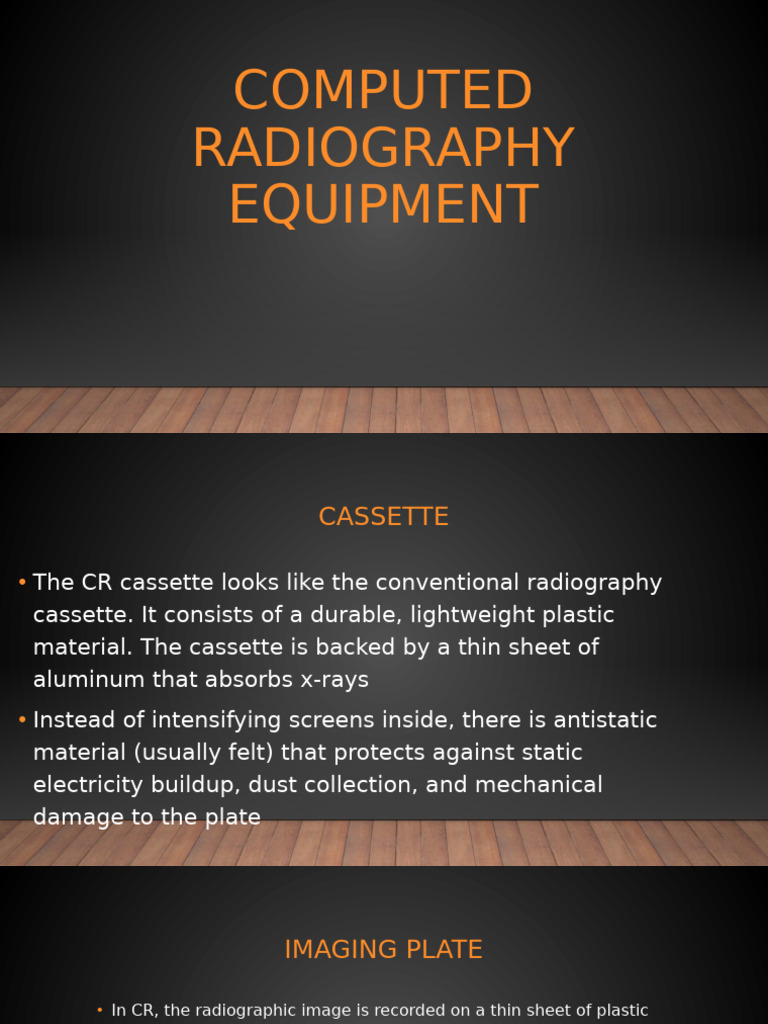 Computed Radiography Equipment | PDF | Laser | Radiography