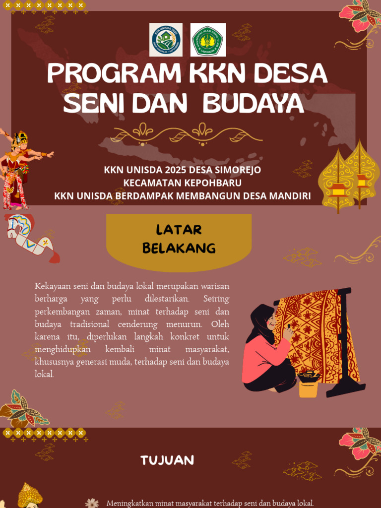 KKN UNISDA: Pelestarian Seni Budaya Desa | PDF