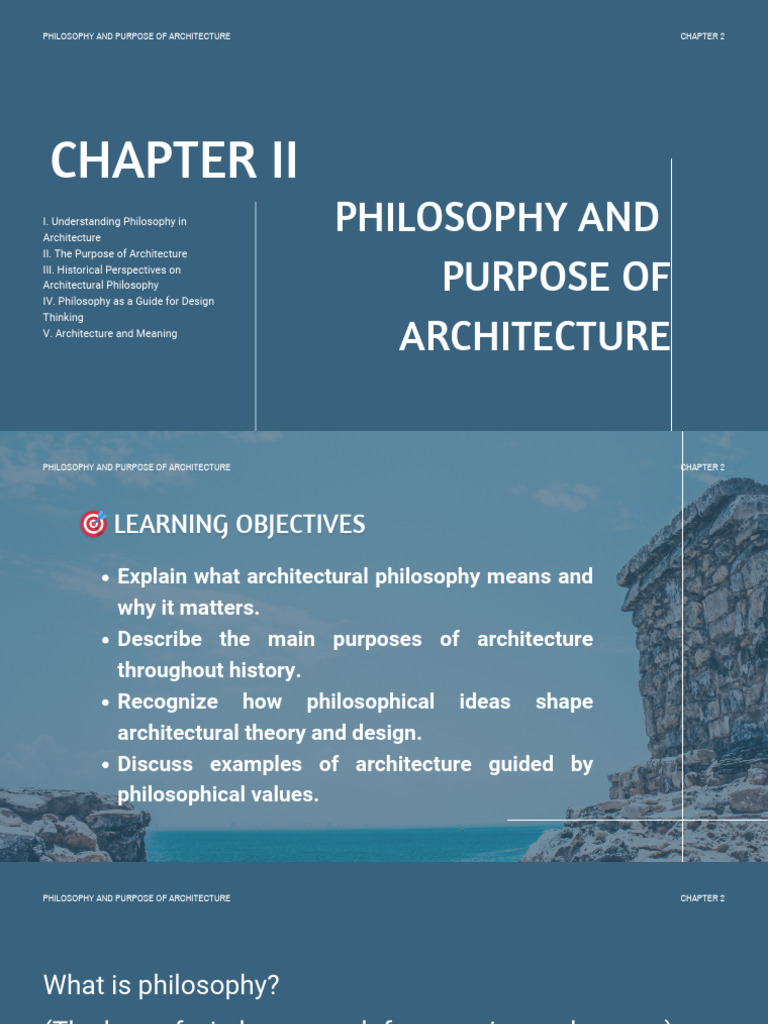 Architectural Philosophy and Purpose | PDF | Minimalism | Liberal Arts ...