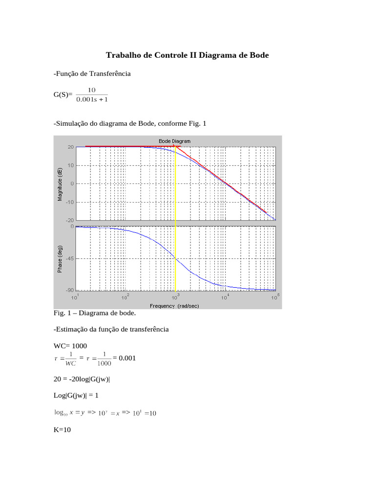 Trabalho Bode | PDF